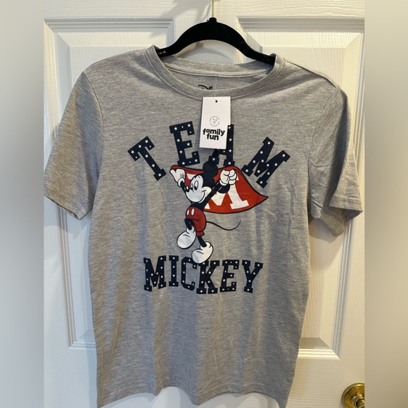 Disney | Shirts & Tops | Nwt Walt Disney Team Mickey Boys Large Tshirt ...